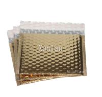 China Gold Metallic Bubble Mailing Envelopes 6 * 10 Anti - Tremble Gloss For Packaging for sale