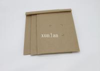 China Courier Brown Kraft Paper Bubble Mailers Recyclable With Custom Pringting for sale