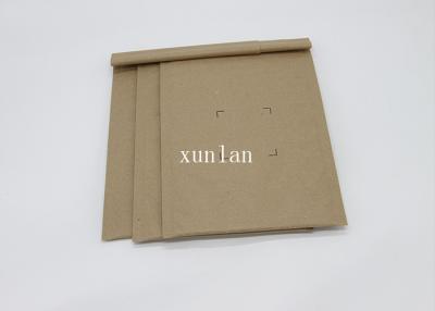 China Courier Brown Kraft Paper Bubble Mailers Recyclable With Custom Pringting for sale