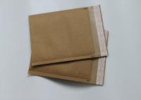 China Flat Kraft Paper Bubble Mailers Copperplate Printing For Shipping Gifts / Wears for sale