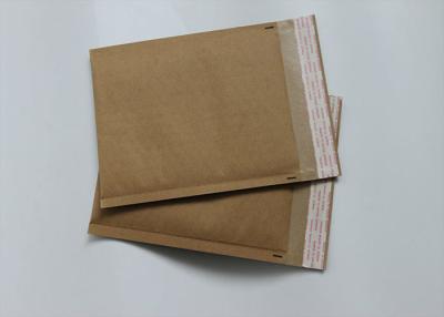 China Flat Kraft Paper Bubble Mailers Copperplate Printing For Shipping Gifts / Wears for sale