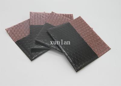 China Shiny Two Layer Black Conductive Bag , 4x6 Black Metallic Bubble Mailers for sale