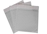 China White Pearl Film Bubble Mailer Bags Bubble Gloss Waterproof  Envelopes for Shipping for sale