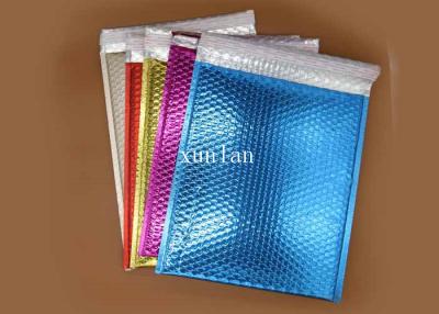 China Colored A4 Bubble Wrap Envelopes Copperplate Printing With 2 Sealing Sides for sale