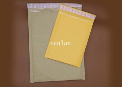 China Multicolor Functions Kraft Bubble Bags , Hard Tear Paper Shipping Envelopes for sale