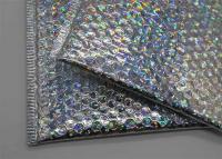 China 6 * 10 Laser Colorful Metallic Bubble Mailers Padded Envelopes Shiny / Matt Surface for sale