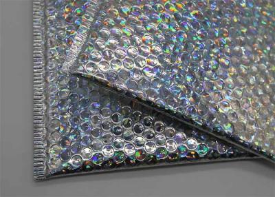China 6 * 10 Laser Colorful Metallic Bubble Mailers Padded Envelopes Shiny / Matt Surface for sale