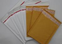China Customized Yellow Kraft Paper Bubble Mailers Easy To Tear Padded For Mailing for sale