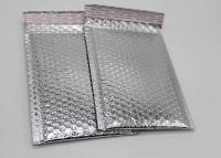 China Waterproof Silver Bubble Wrap Envelopes , 6x10 Metallic Foil Bubble Bags Anti Rub for sale