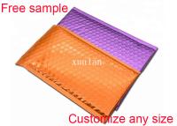 China Colored Poly Teal Matte Metallic Bubble Mailers Self Adhesive Tape Shock Resistant for sale