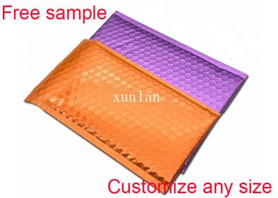 China Colored Poly Teal Matte Metallic Bubble Mailers Self Adhesive Tape Shock Resistant for sale