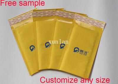 China Kraft Paper Metallic Shipping Bubble Mailers 6*9 Inch Shiny / Matte Surface for sale