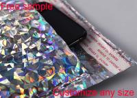 China Any Size Logo Metallic Bubble Wrap Envelopes Rainbow With Light Bubble Linings for sale