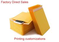 China Printing Logo Kraft Bubble Wrap Shipping Envelopes High Security For Packing for sale