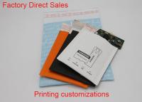 China Customize Yellow Printing Kraft Paper Bubble Mailers Cushioned Postage 10*12 Inch for sale