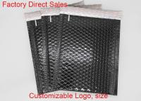 China Colorful Anti - Rub Metallic Bubble Mailers , Custom Logo Padded Mail Bags for sale