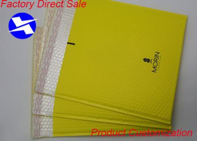 China Yellow Polyethylene Shipping Bags , 9.5