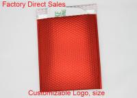 China Blank Printed Material Metallic Bubble Mailers Envelop 4x6 Size For Shipping for sale