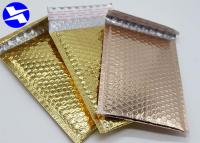 China Recyclable Colored Bubble Wrap Envelopes , Metallic Foil Bubble Bags 8*9 Inch for sale