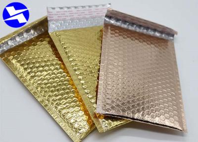 China Recyclable Colored Bubble Wrap Envelopes , Metallic Foil Bubble Bags 8*9 Inch for sale