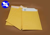 China Lightweight Kraft Paper Bubble Mailers Self Adhesive Tape High Frequency Heat Seal for sale