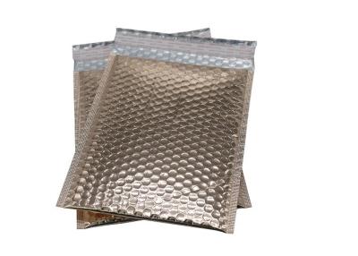 China Metallic 9mm Aluminum Foil Bubble Mailer Hot Stamping for sale