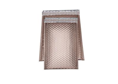 China Metallic Bubble Mailers ISO14001 200 Microns Bubble Wrap Envelopes for sale