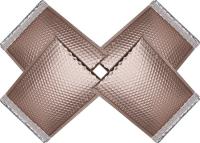 China ISO9001 Strong Adhesive Metallic Bubble Bags A4 Size Recyclable for sale