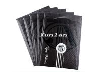 China Black BOPP Matte Poly Bubble Mailers 10.5X16 A4 CMYK With Custom LOGO for sale