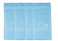 China 2.3mil LDPE  Poly Bubble Mailers CMYK Pantone With Double Adhesive Strips for sale