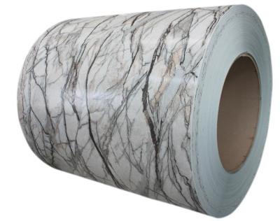 China PPGI Prepainted Galvanized Steel Coils 1000-1500mm Wood Pattern for sale