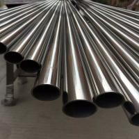 China Mirror Hairline Polished Stainless Steel Round Pipe ASTM A213 ISO9001 for sale