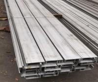 China 316 304 Stainless 201 C U Channel Trim For Construction H 50mm for sale