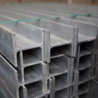 China Galvanised Steel H Beam Channel Cold Rolled 6 To 12m I Shape 60 Mm for sale