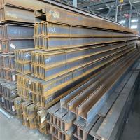 China A36 Black Carbon Steel H Beam Channel , 100-1000mm I Shape Beam for sale