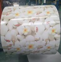 China PPGI Prepainted Galvanized Steel Coils 1000 -1500mm Wood Pattern for sale