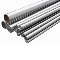 China Hairline Round Stainless Steel Rod Bar 3000mm 4000mm 5800mm for sale