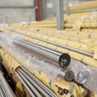 China Hairline Round Stainless Steel Rod Bar 200 Series / 300 Series / 400series 550mm for sale