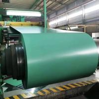 China TISCO Hot Rolled PPGI Prepainted Steel Coil 4mm - 300mm SPCD PE SMP HDP PVDF for sale