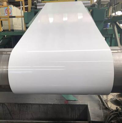 China TISCO Hot Rolled PPGI Prepainted Steel Coil 4mm - 300mm SPCD PE SMP HDP PVDF for sale