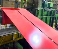 China 1000-1500mm PPGI Prepainted Galvanized Steel Coils Red Color Coated TISCO for sale