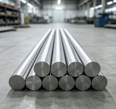 China 410S Hot Rolled Stainless Steel Bar 6-300mm NO.1 2B NO.4 BA HL Mirror for sale