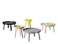 China Small Side Round Metal Coffee Table Muuto Around Solid Wood  Table Concise Design for sale