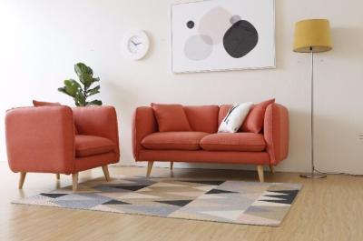 China Solid Wood Sectional Modern Classic Sofa Set Custom Living Room Furniture for sale