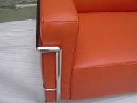 China Office Leather Cushion   Sofa , Sectional   Sofa SGS for sale