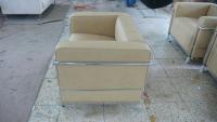 China Office Leather Cushion   Sofa , Sectional   Sofa SGS for sale