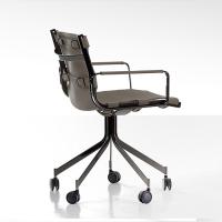 China Replica Charles   Style Swivel Office Chair Aluminum Frame Adjustable Height for sale