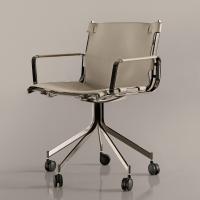 China Replica Charles   Style Swivel Office Chair Aluminum Frame Adjustable Height for sale