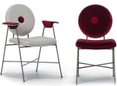 China Bontempi Casa Penelope Fiberglass Arm Chair With Stylishly Alternative Design for sale