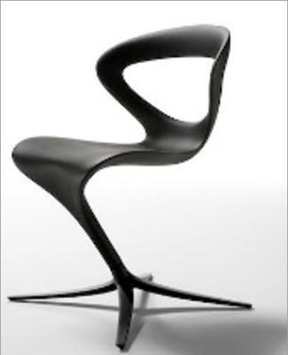 China High Strength Callita Fiberglass Dining Chair With Hard Poliuretano Shell for sale